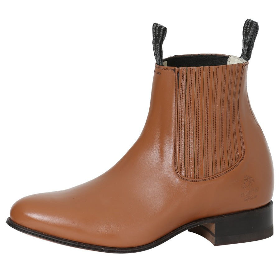 El Canelo - Charro Ankle Boot - Atlas Maple 227 – CaballoBronco.com