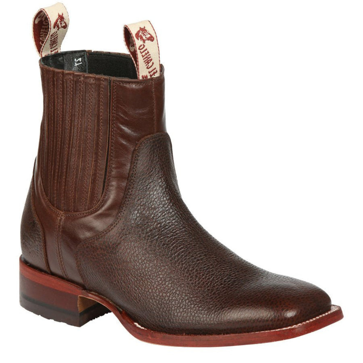 El Canelo Men’s Ankle Boots - Caisson Choco 45210 – CaballoBronco.com