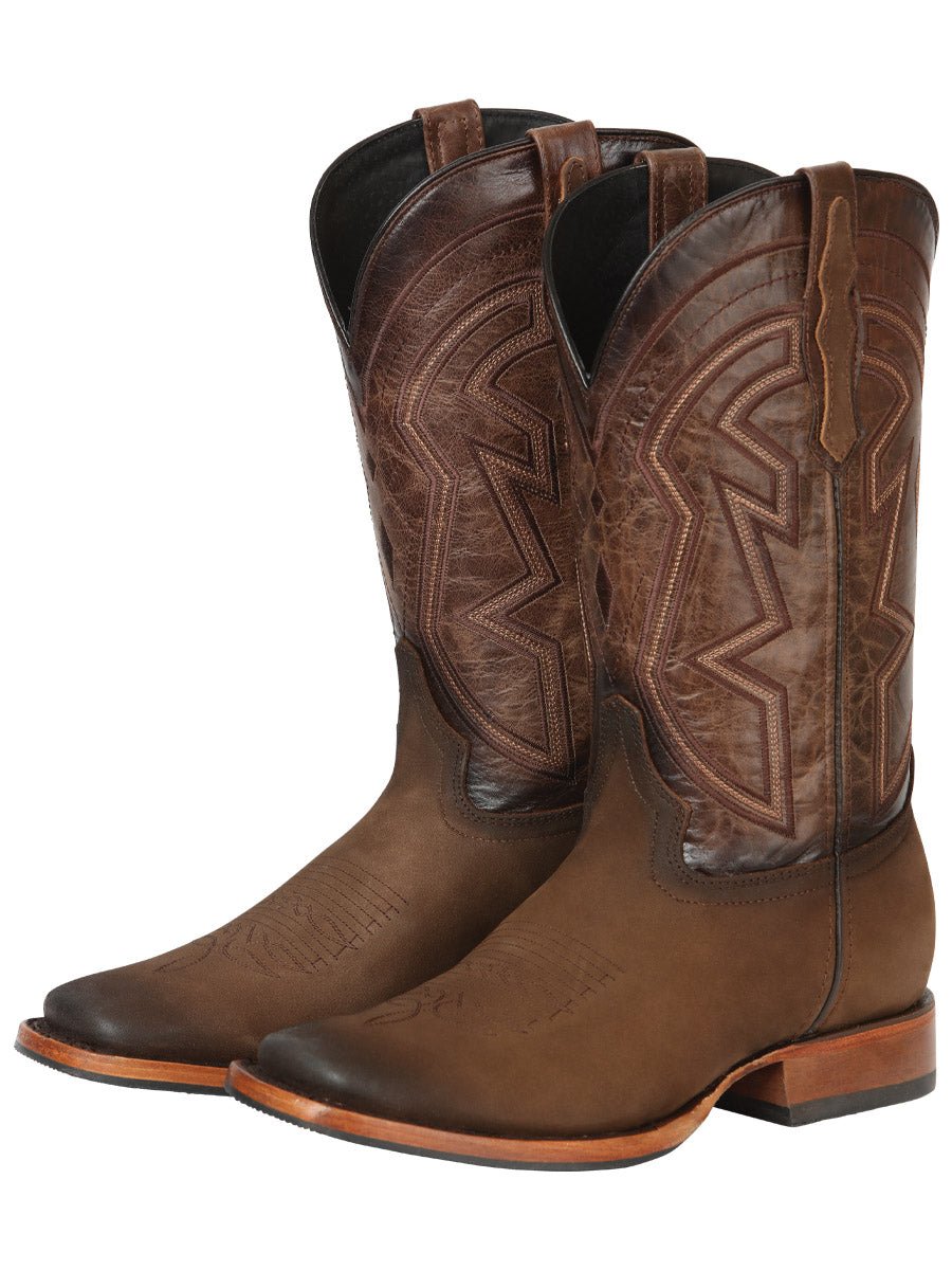 El General Men's Rodeo Boots - Nobuck Camel 45568 – CaballoBronco.com