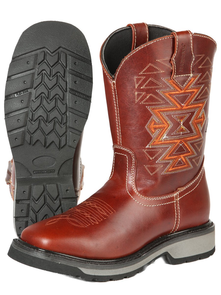 El General Rodeo Work Boot - Bovino Wine 51273 – CaballoBronco.com