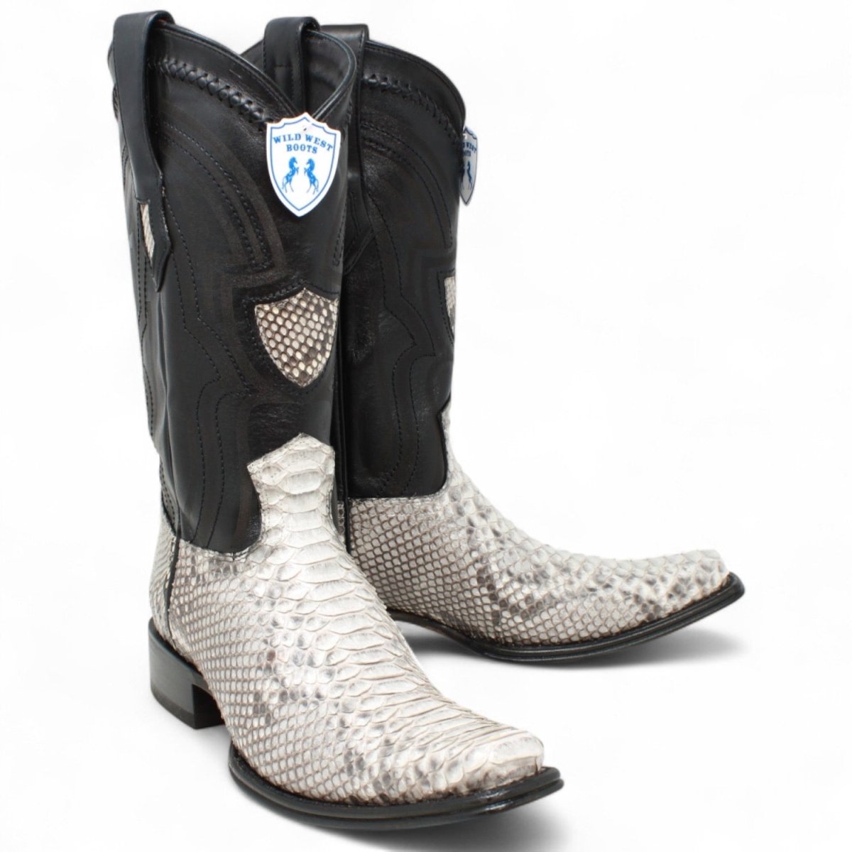 Botas de Piton Original Punta Europea Cuadrada - Color Natural ...