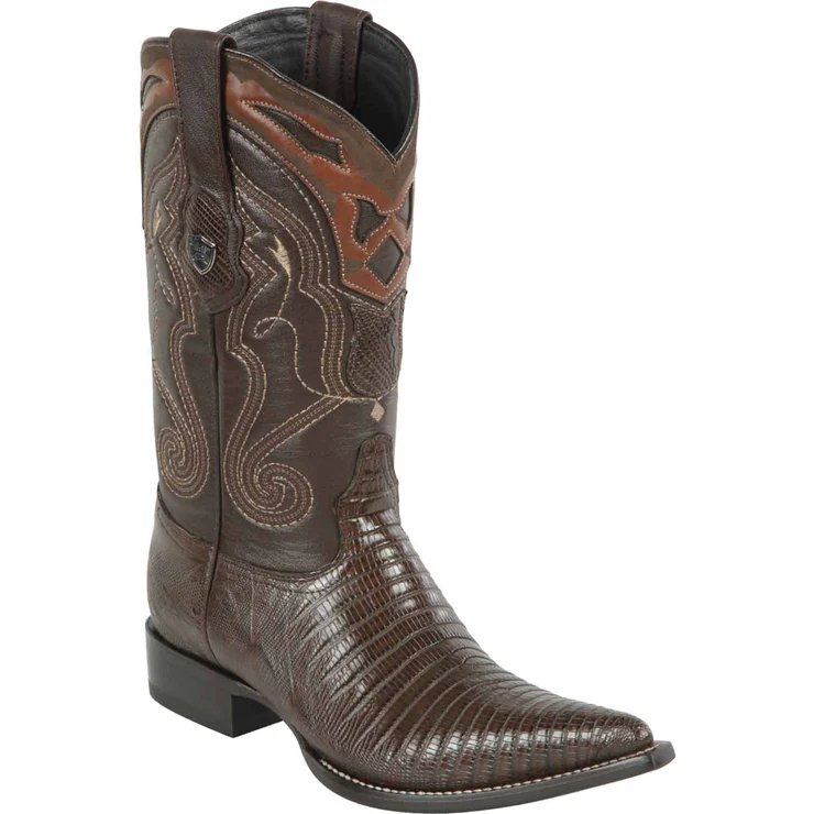 Botas de Armadillo Lizard Original Horma 3X Aladino WW-2950707 Cafe ...