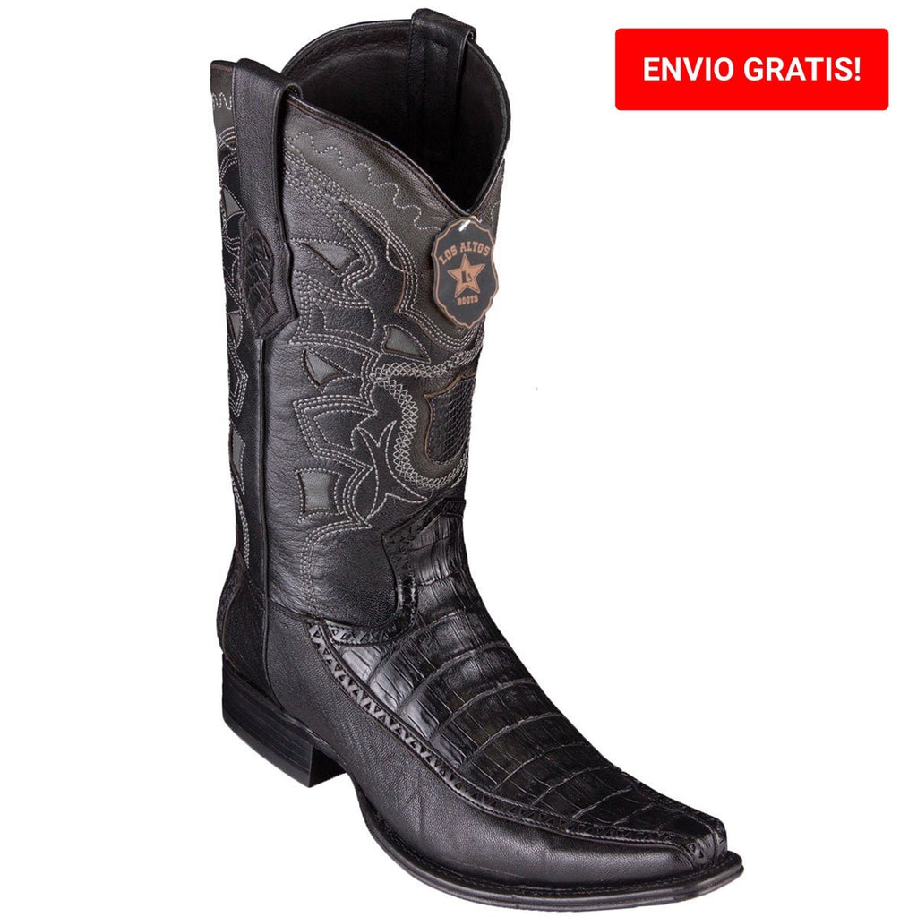 Botas de Cocodrilo Negras para Hombre [Envio Gratis USA ...