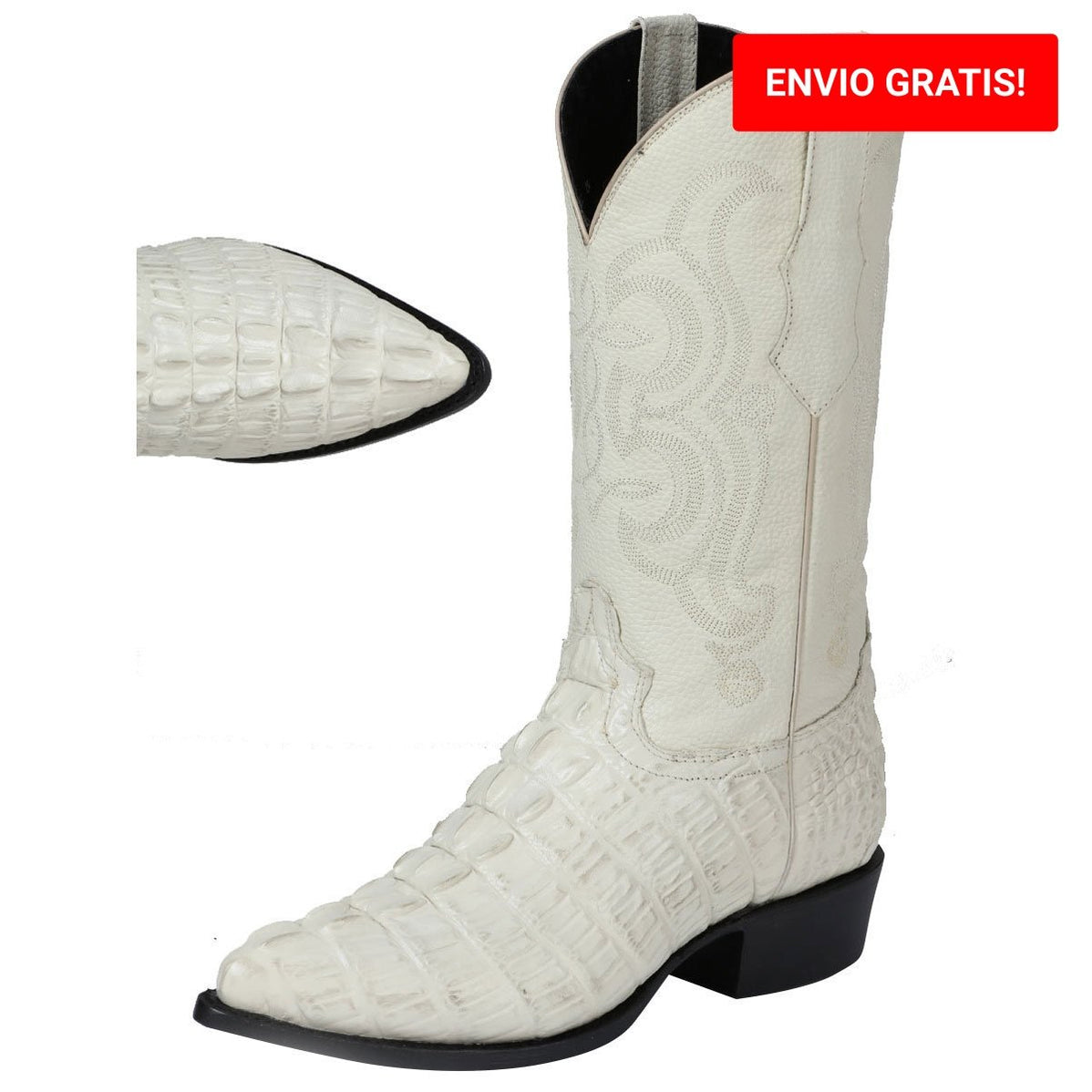 Botas de Cocodrilo Caiman [Mejor Precio + Envio Gratis] — CaballoBronco.com