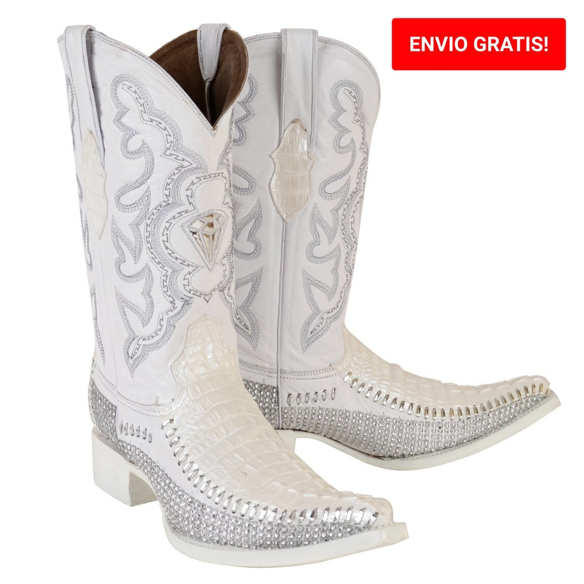 Botas de Cocodrilo Caiman [Mejor Precio + Envio Gratis] — CaballoBronco.com