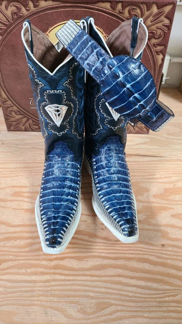 Botas de Cocodrilo Caiman [Mejor Precio + Envio Gratis] – CaballoBronco.com