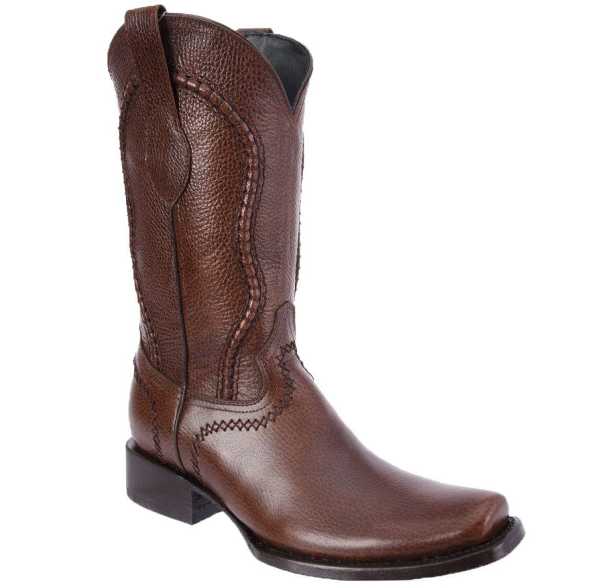 Botas Vaqueras de Cuero Original Horma Hudson para Hombre Color Cafe ...