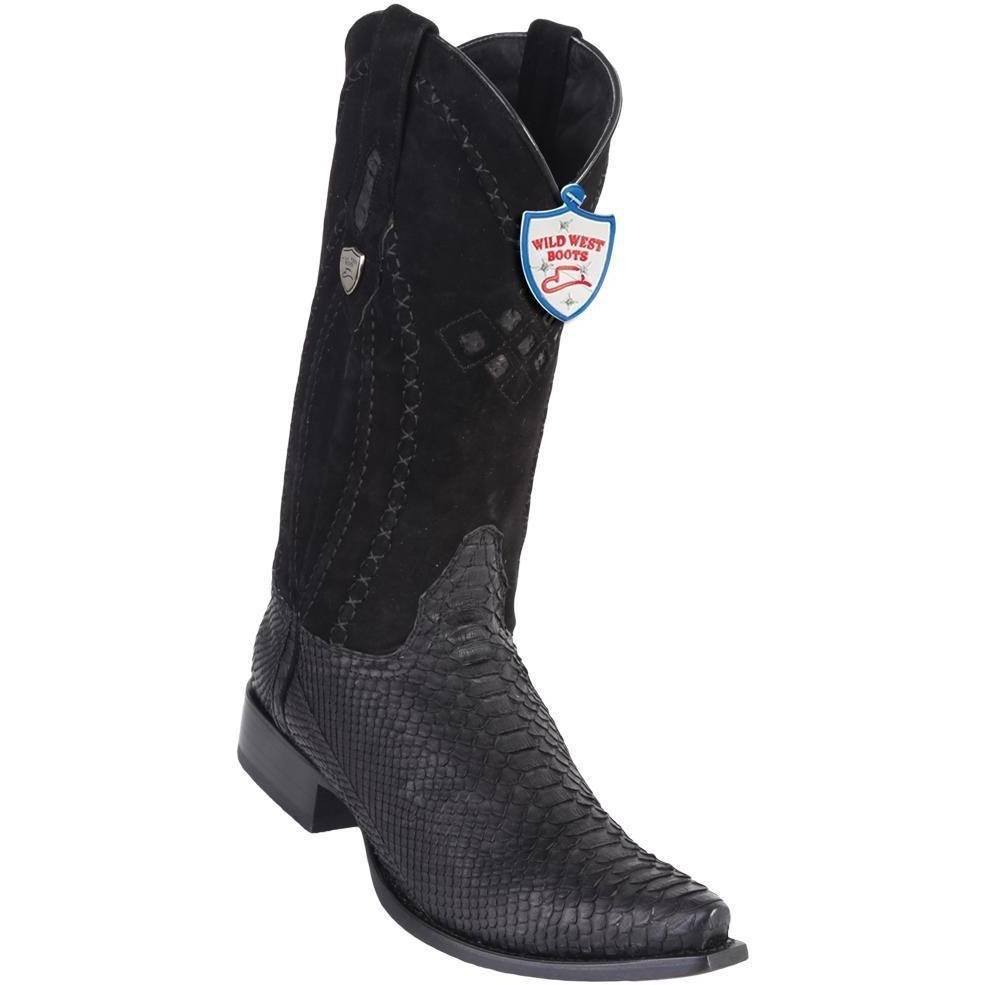 Botas de Piton Original Punta Recortada para Hombre WW-294N5705 Negro ...