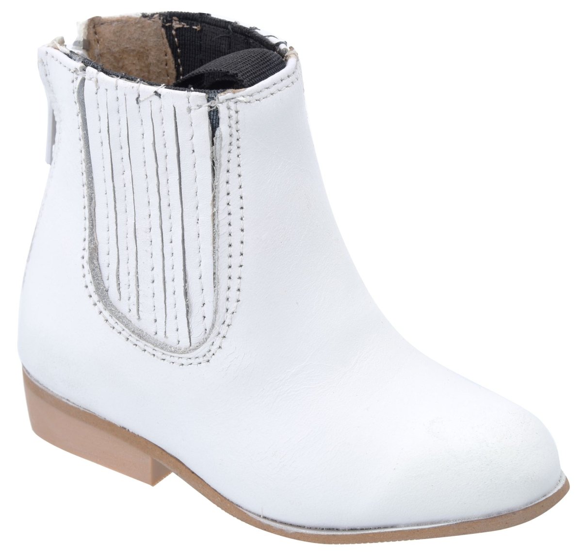 Botines Charros para Bebe de Cuero Napa Original Color Blanco WD-289 ...