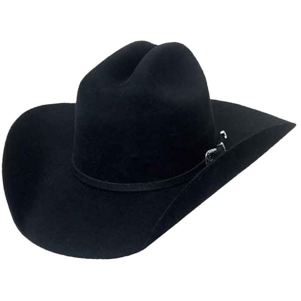 Texanas Negras y Sombreros Vaqueros Negros para Hombre — CaballoBronco.com